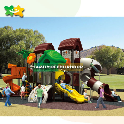kids plastic tube slide outdoor playground for park - Guangdong Family ...