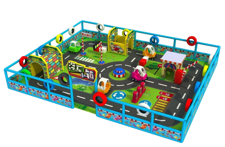 home use funny amusement park games kids indoor Labyrinth with slides