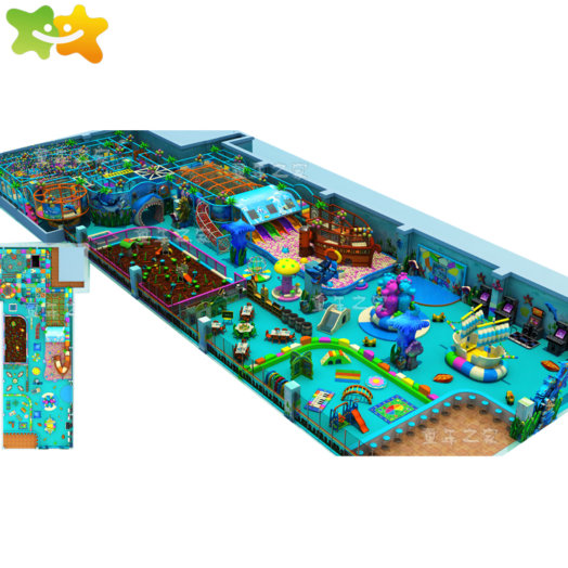 Children Indoor Games Zone Indoor Jungle Playground Equipment