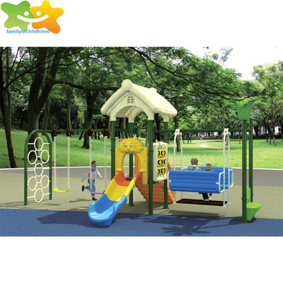 Outdoor Unique Design Residential Platform Slide Plastic Playground Slide