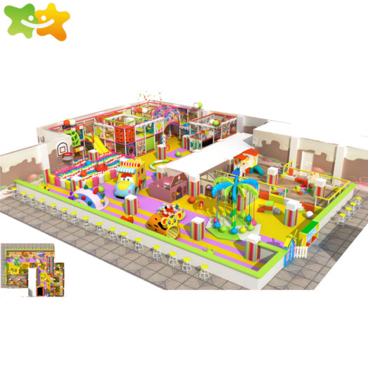 Free design jungle theme kids indoor playground indoor kids play area