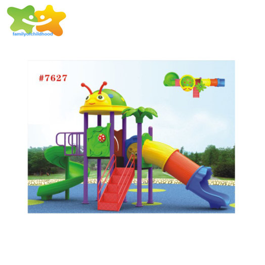 kids amusement outdoor long plastic playground slide for sale